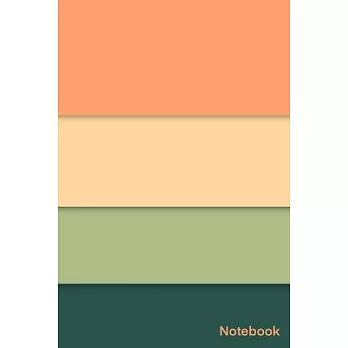 博客來-Notebook: Simple And Elegant eye pleasing colorful Notebook Colors ...