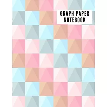 博客來-Graph Paper Notebook: 4x4 Abstract Graph Composition Notebook