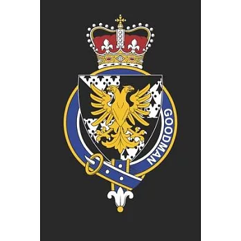 博客來-Goodman: Goodman Coat of Arms and Family Crest Notebook Journal (6 ...