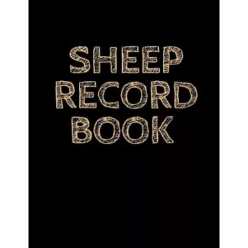博客來-Sheep Record Book: Sheep Flock Record Book Keeping - Sheep Birth ...
