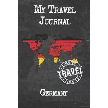 博客來-My Travel Journal Germany: 6x9 Travel Notebook or Diary with ...