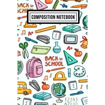 博客來-School Composition Notebook: School Blank Lined Paper Composition ...