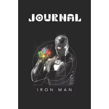 博客來-Journal: Marvel Avengers Endgame Glowing Stones Logo Overlay ...