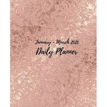 博客來-Daily Planner 2020 1st Quarter: God’’s Way to Success (Rose Gold ...