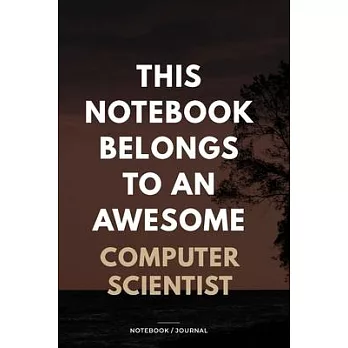 博客來-THIS JOURNAL BELONGS TO AN AWESOME Computer Scientist Notebook ...