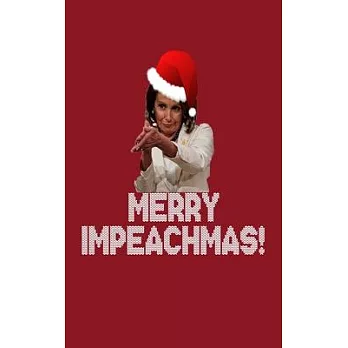 博客來-Merry Impeachmas: Funny Nancy Pelosi Trump Impeachment Notebook ...
