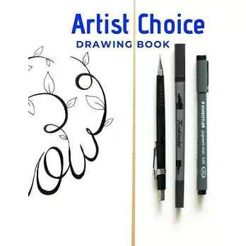 博客來-Artist Choice: Blank pages, white paper, sketch, doodle and draw ...