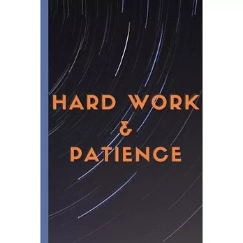 博客來-Hard Work & Patience - Celestial Stars Notebook: igned Notebook ...