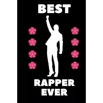 博客來-best rapper ever: Blank Lined Manuscript Paper journal and notebook ...
