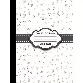 博客來-Composition Notebook: Wide Ruled: Diary Daily Journal, Journals For ...