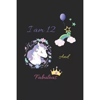 博客來-i am 12 and fabulous: unicorn wishes you a happy 12th birthday ...