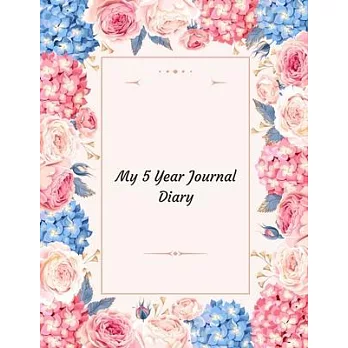 博客來-My 5 Year Journal Diary: A Five Year Memory Journal to Jot Down ...