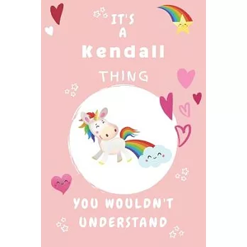 博客來-It’’s A Kendall Thing You Wouldn’’t Understand: Personalized ...