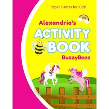 博客來-Alexandria’’s Activity Book: Unicorn 100 + Fun Activities - Ready ...