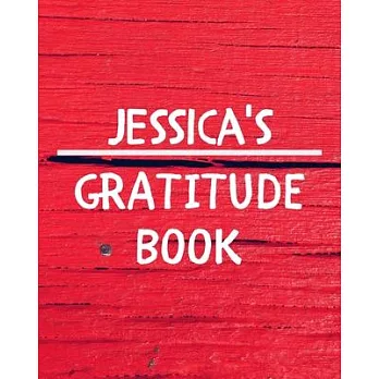 博客來-Jessica’’s Gratitude Journal: Gratitude Goal Journal Gift for ...