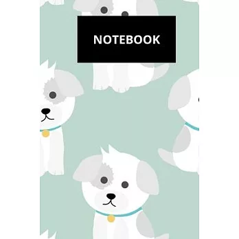 博客來-Notebook: : cute puppy Blank Dot (bullet) Journal To Write In For ...