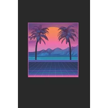 博客來-Vaporwave Aesthetic Fashion Paradise Retrowave: 120 Pages 6 ’’x 9 ...