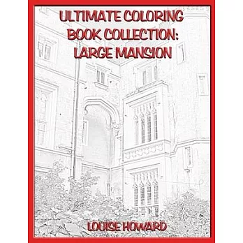博客來-Ultimate Coloring Book Collection: Large Mansion