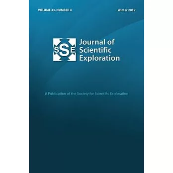 博客來-Journal of Scientific Exploration 33: 4 Winter 2019