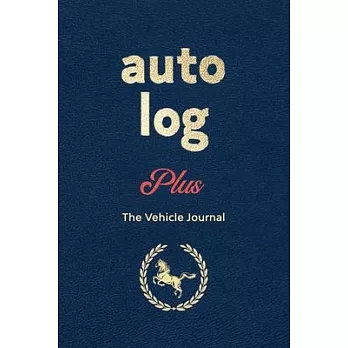 博客來-Auto Log Book Plus: A Premium Journal to Track Miles, Repairs ...