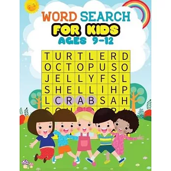 博客來-Word Search For Kids Ages 9-12: Word Search For Improve Spelling ...