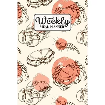 博客來-Weekly Meal Planner: Meal Planning Journal Notebook with Grocery ...