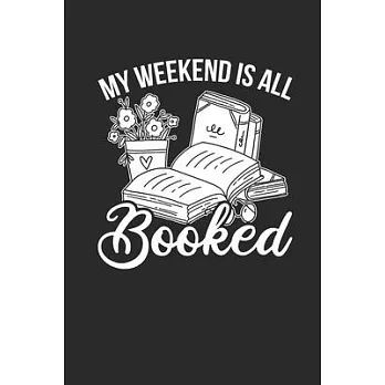 博客來-My Weekend Is All Booked: Graph Paper Notebook (6＂ x 9＂ - 120 pages ...