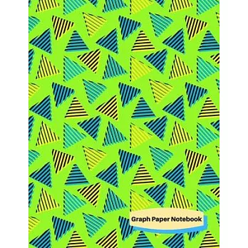 博客來-Graph Paper Notebook: 80s 90s Retro Themed - 5x5 Ruled - Large (8.5 ...
