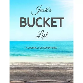 博客來-Jack’’s Bucket List: A Creative, Personalized Bucket List Gift For ...
