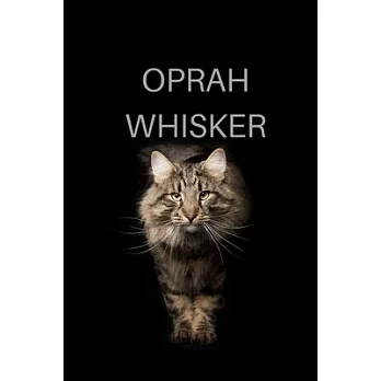 博客來-Oprah Whisker: Personalized Name Journal Notebook for Cat and ...