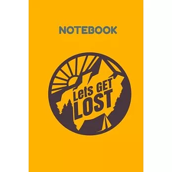 博客來-Orange Lets get lost camping notebook: 120 Pages for your notes and ...