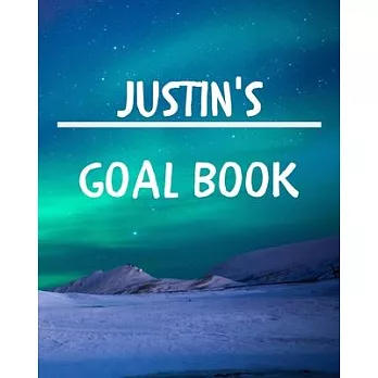 博客來-Justin’’s Goal Book: New Year Planner Goal Journal Gift for Justin ...