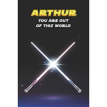 博客來-Arthur You Are Out Of This World: Unique Personalised Full Lined ...