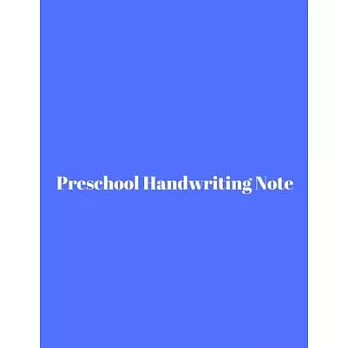 博客來-Preschool Handwriting Note