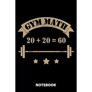 博客來-Gym Math Notebook: 100 Graph Ruled Pages - 6x9 Inches - Graph Paper ...