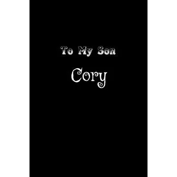 博客來-To My Dearest Son Cory: Letters from Dads Moms to Boy, Baby Shower ...
