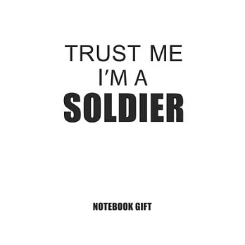 博客來-Soldier Notebook: Blank Composition Book, Soldier journal, Notebook ...