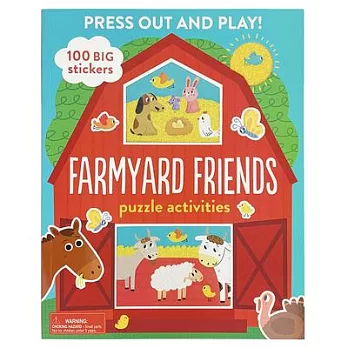 博客來-Farmyard Friends: Puzzle Activities