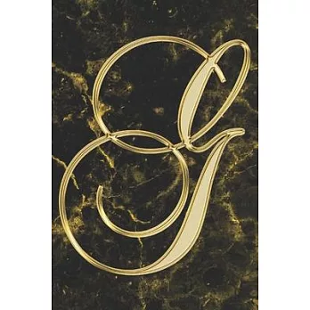 博客來-G Journal: A Monogrammed G Initial Capital Letter Notebook For ...