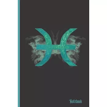 博客來-Notebook: Pisces power notebook - 6＂ x 9＂ - Wide ruled Journal