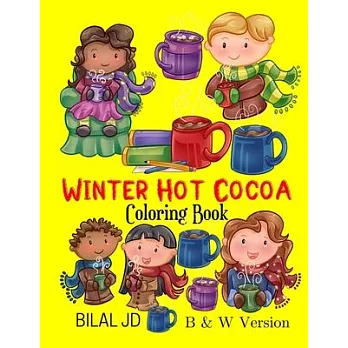 博客來-Winter Hot Cocoa Coloring Book: Activity Books For 6 Years Old