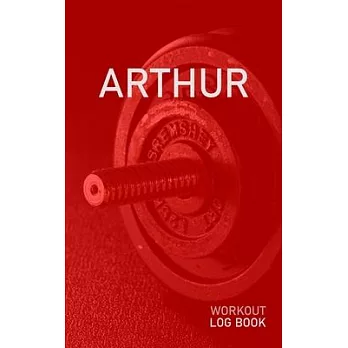 博客來-Arthur: Blank Daily Health Fitness Workout Log Book - Track ...