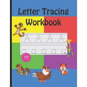 博客來-Letter Tracing Workbook: Handwriting Practice Book Preschool ...