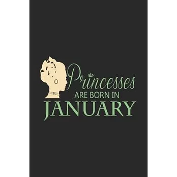 博客來-Princesses are born in January: Daily Activity planner book as the ...