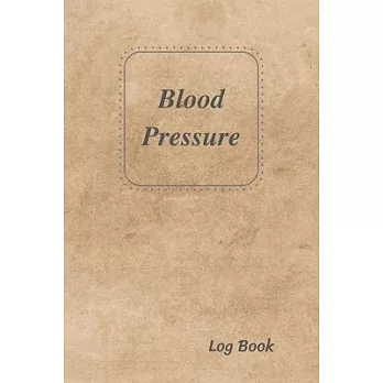博客來-Blood Pressure Log Book: BP Journal, Daily Record and Health ...