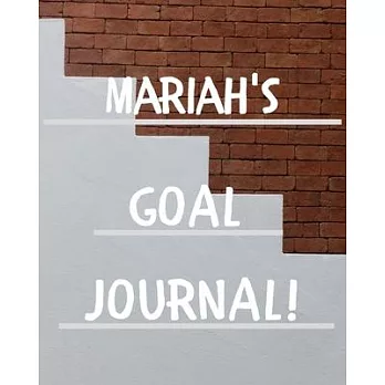 博客來-Mariah’’s Goal Journal: 2020 New Year Planner Goal Journal Gift for ...
