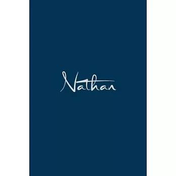 博客來-Nathan: notebook with the name on the cover, notebook for notes ...