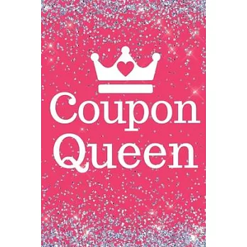 博客來-Coupon Queen: Coupon Queen 6x9inch Journal/Planner. Fun Gift for ...