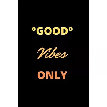博客來-Good vibes only: Notebook 6 * 9