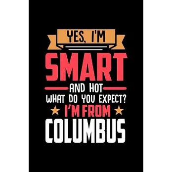 博客來-Yes, I’’m Smart And Hot What Do You Except I’’m From Columbus ...